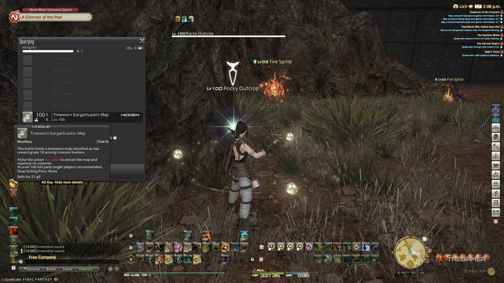 Where To Find Timeworn Gargantuaskin Treasure Maps In FFXIV