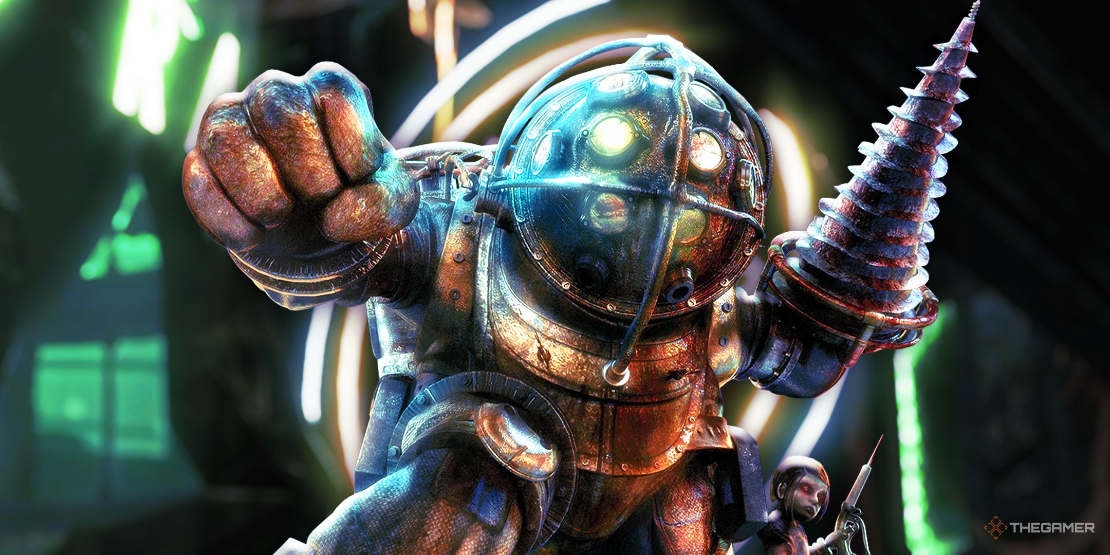 Big Daddy Bioshock Art Chibi Big Daddy Bioshock | Painted Preorder