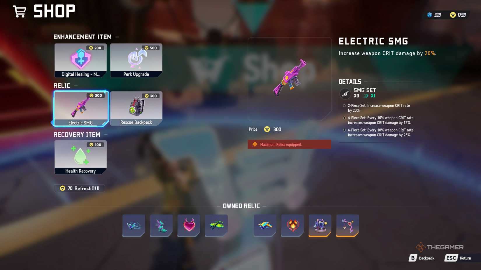 How To Build Max In Terminull Brigade