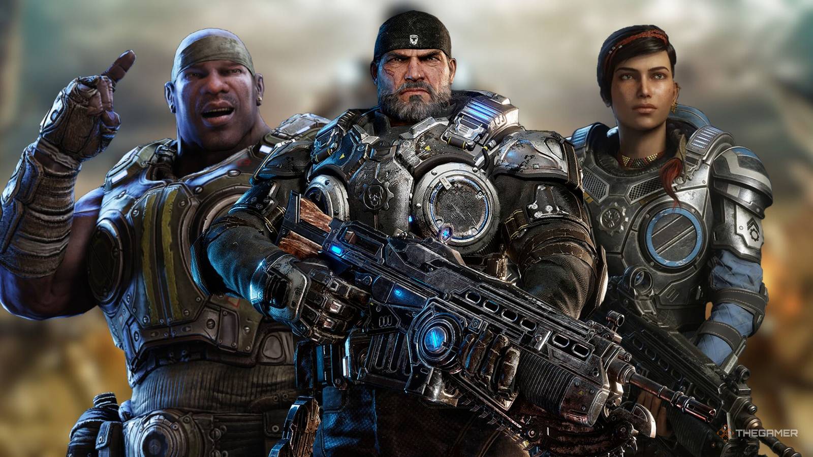 The Greatest Playable Characters In Gears Of War Games
