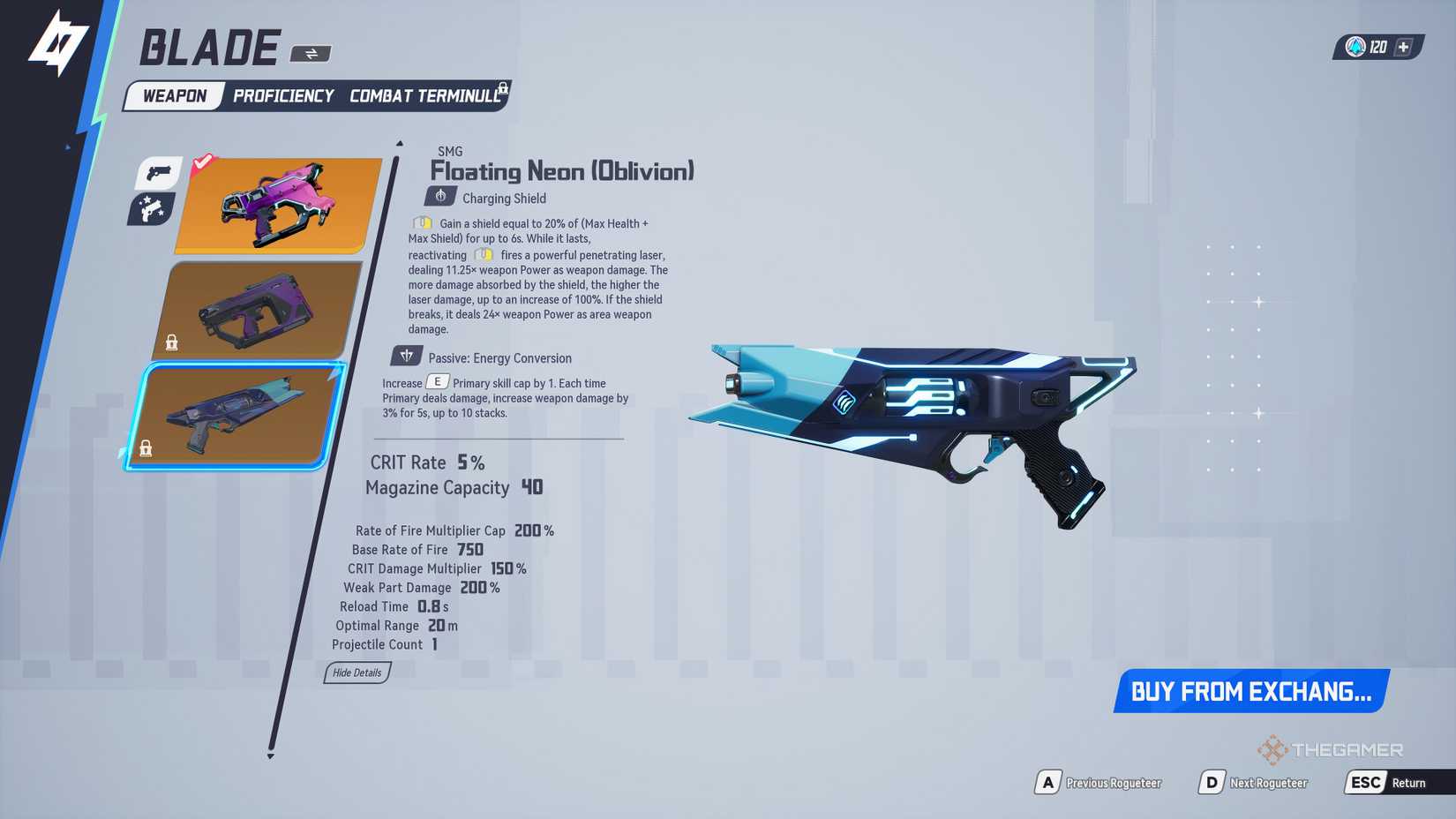 How To Build Blade In Terminull Brigade