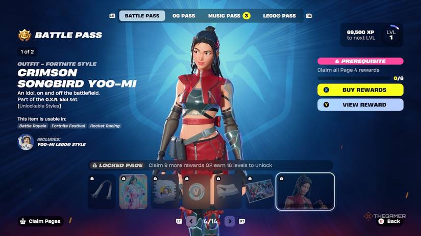 Every Battle Pass Item Reward In Fortnite: Chapter 6 Season 4