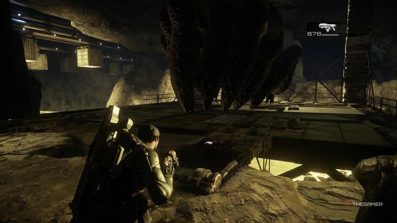 How To Defeat The Corpser In Gears Of War: Reloaded