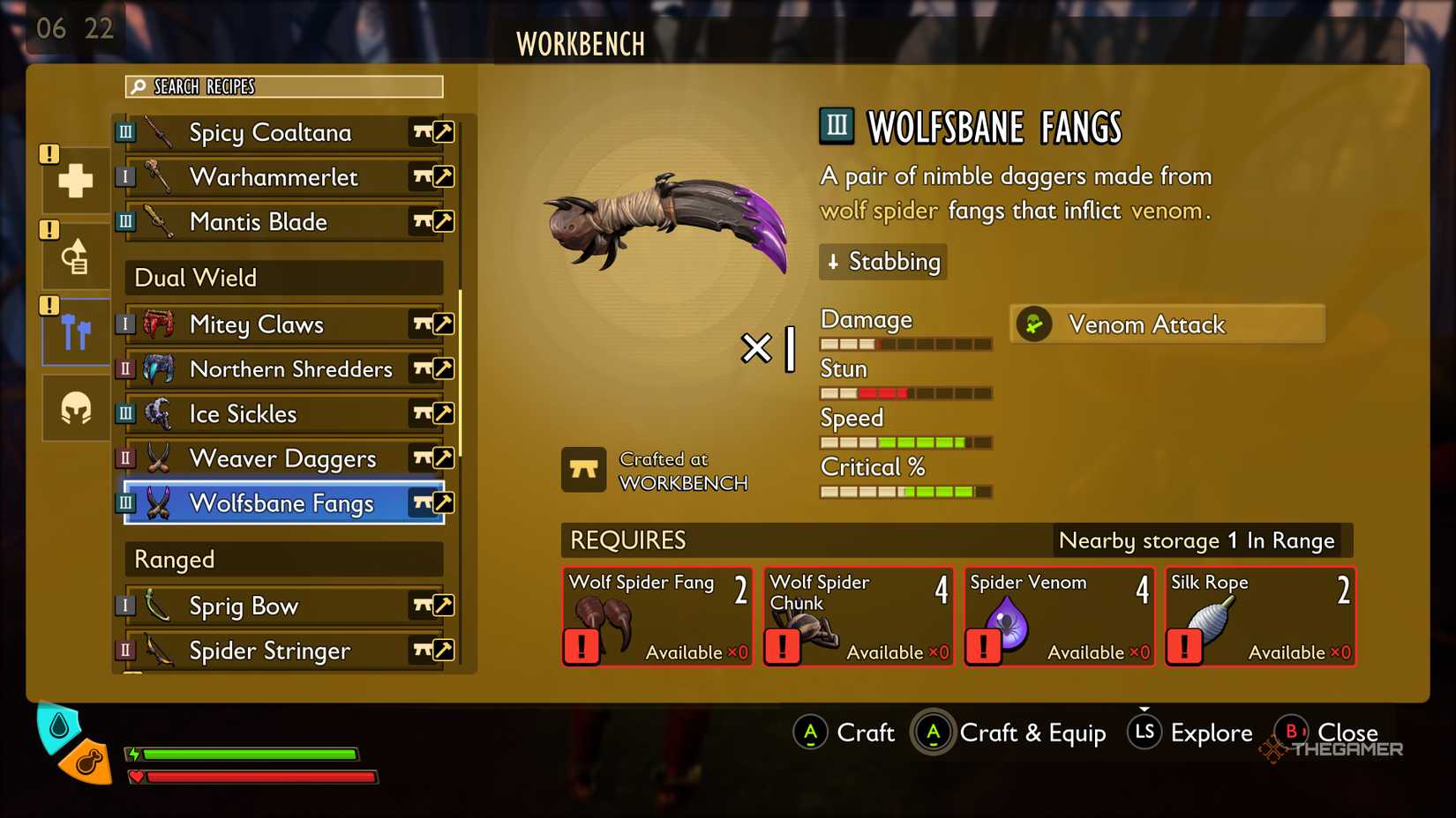 The Best Weapons & Armor For Each Class In Grounded 2