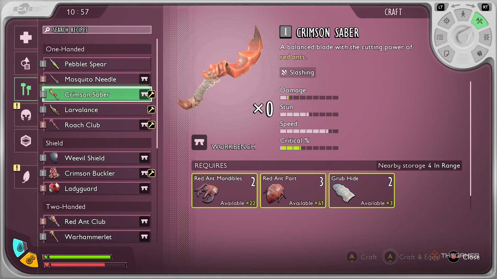 How To Unlock All Weapons In Grounded 2