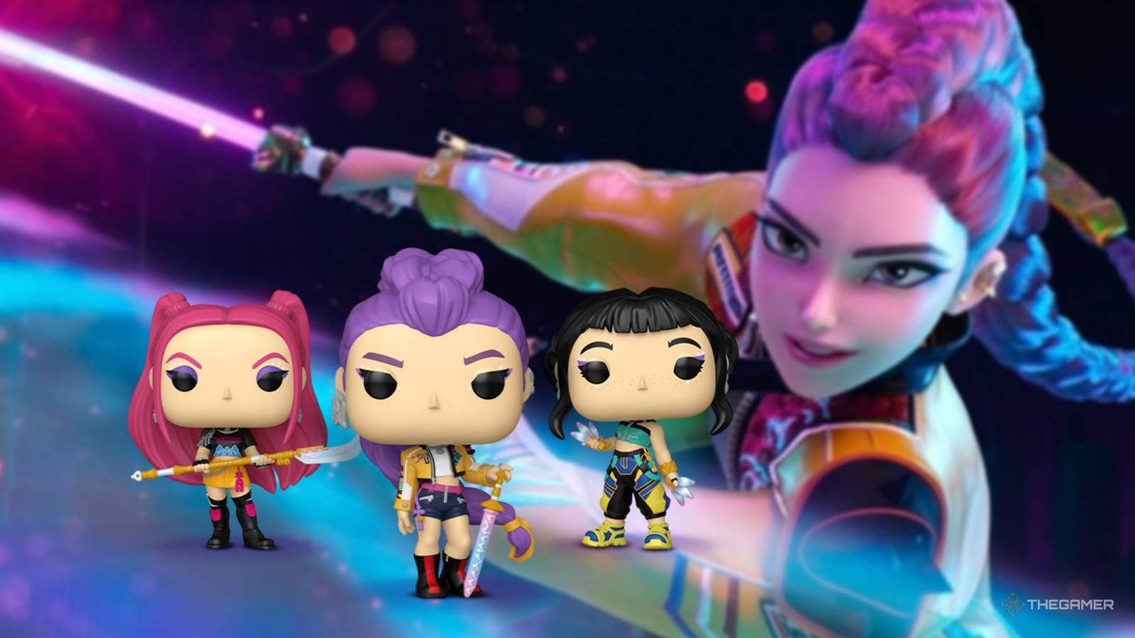 KPop Demon Hunters First Funko Pops Include All Three Members Of Huntrix