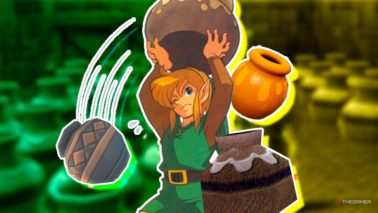The Legend Of Zelda: The Best Pots, Ranked By How Easy To Break They Are