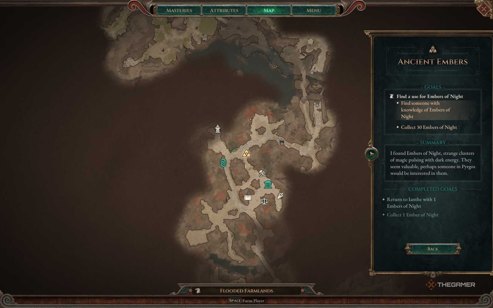 Where To Farm Embers Of Night In Titan Quest II