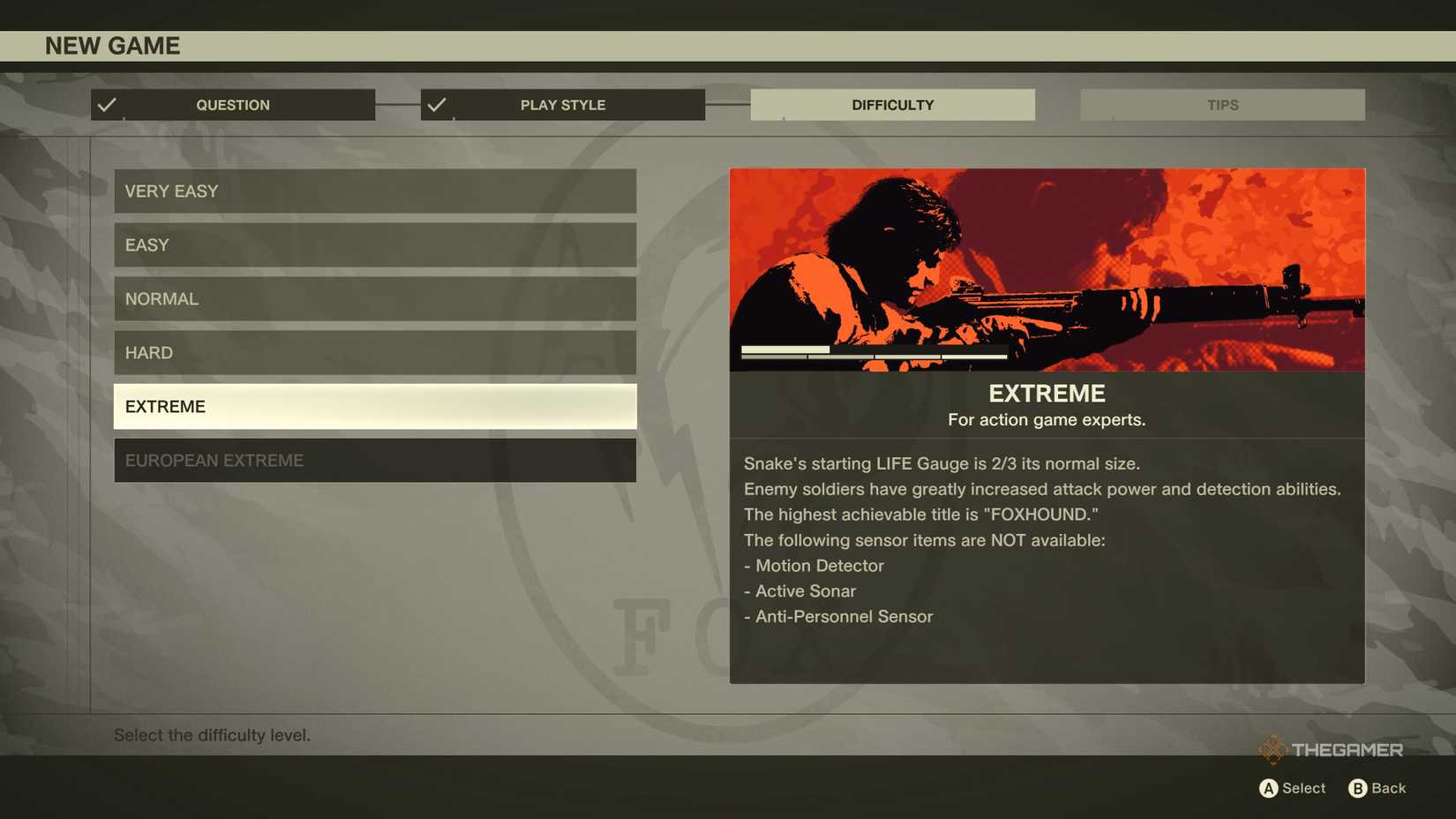 Every Difficulty Setting In Metal Gear Solid Delta: Snake Eater