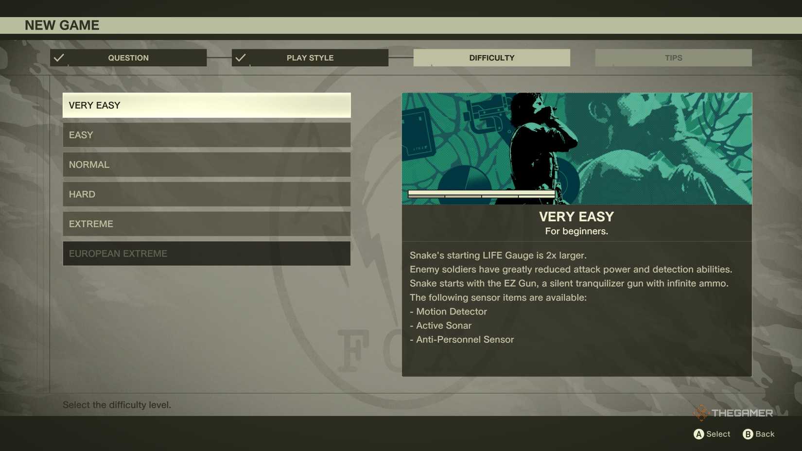 Every Difficulty Setting In Metal Gear Solid Delta: Snake Eater