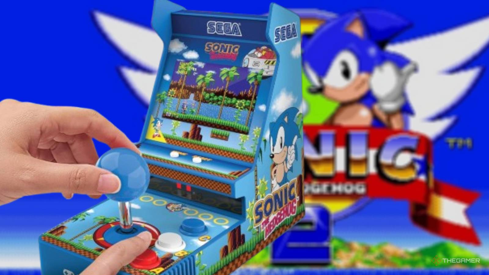 Sonic's Mini My Arcade Machine Is Up For Pre-Order And Only Costs $60