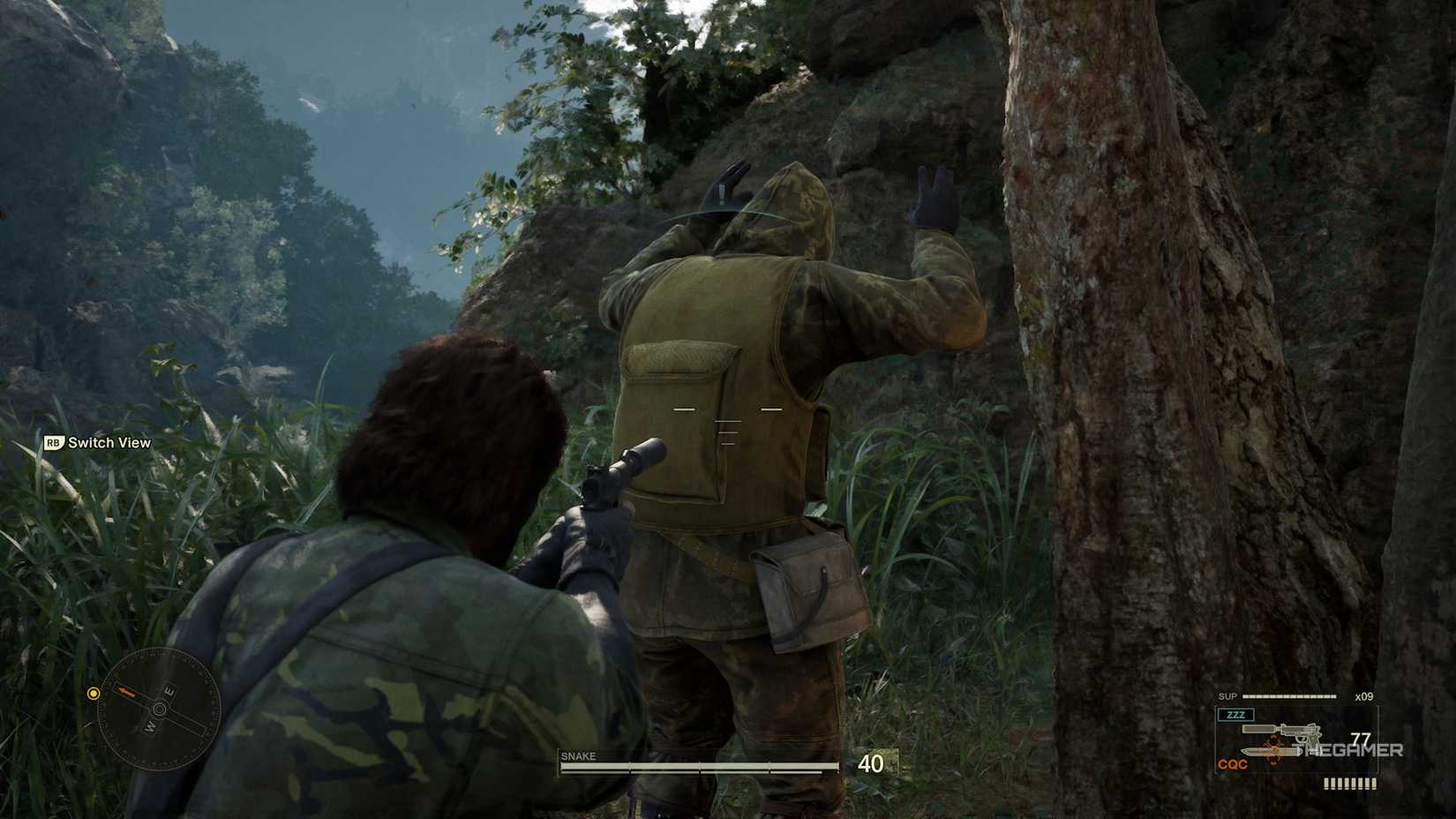 How To interrogate Enemies In Metal Gear Solid Delta: Snake Eater