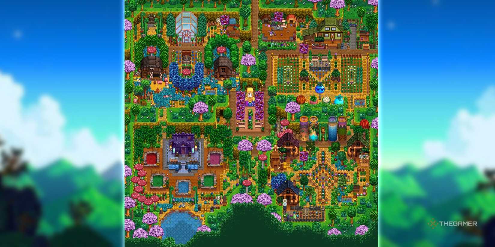 Best Four Corners Farm Layouts For Inspiration In Stardew Valley