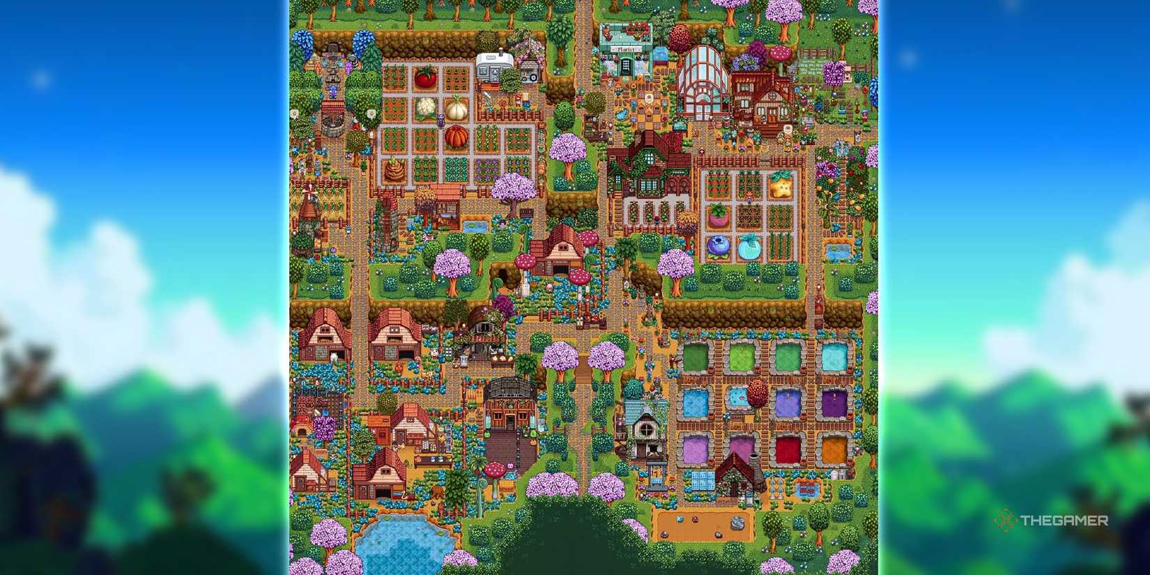 Best Four Corners Farm Layouts For Inspiration In Stardew Valley