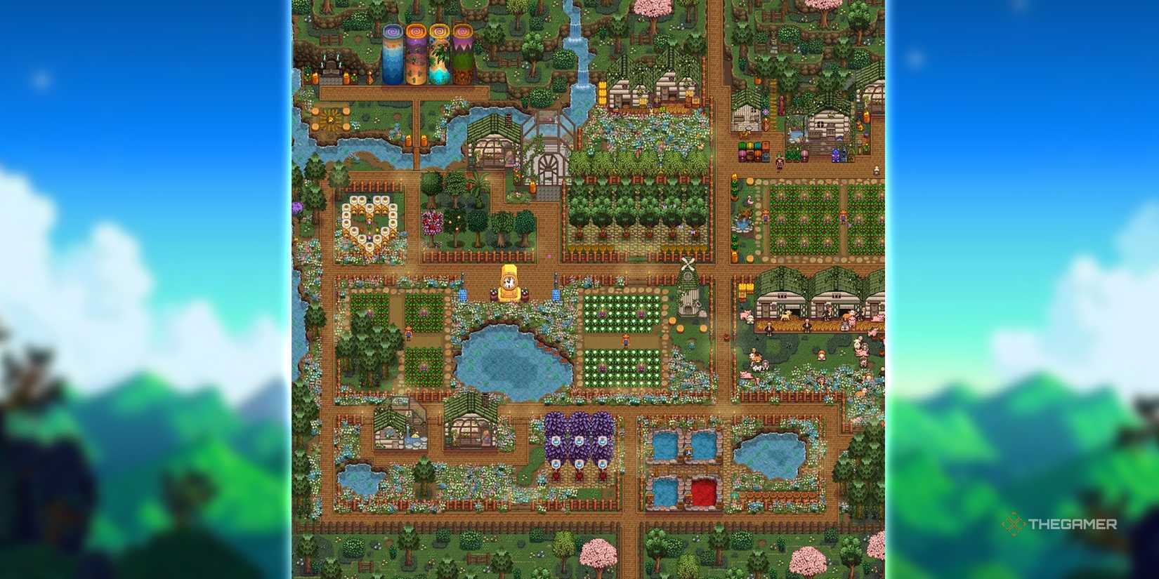 Best Meadowlands Farm Designs For Inspiration In Stardew Valley
