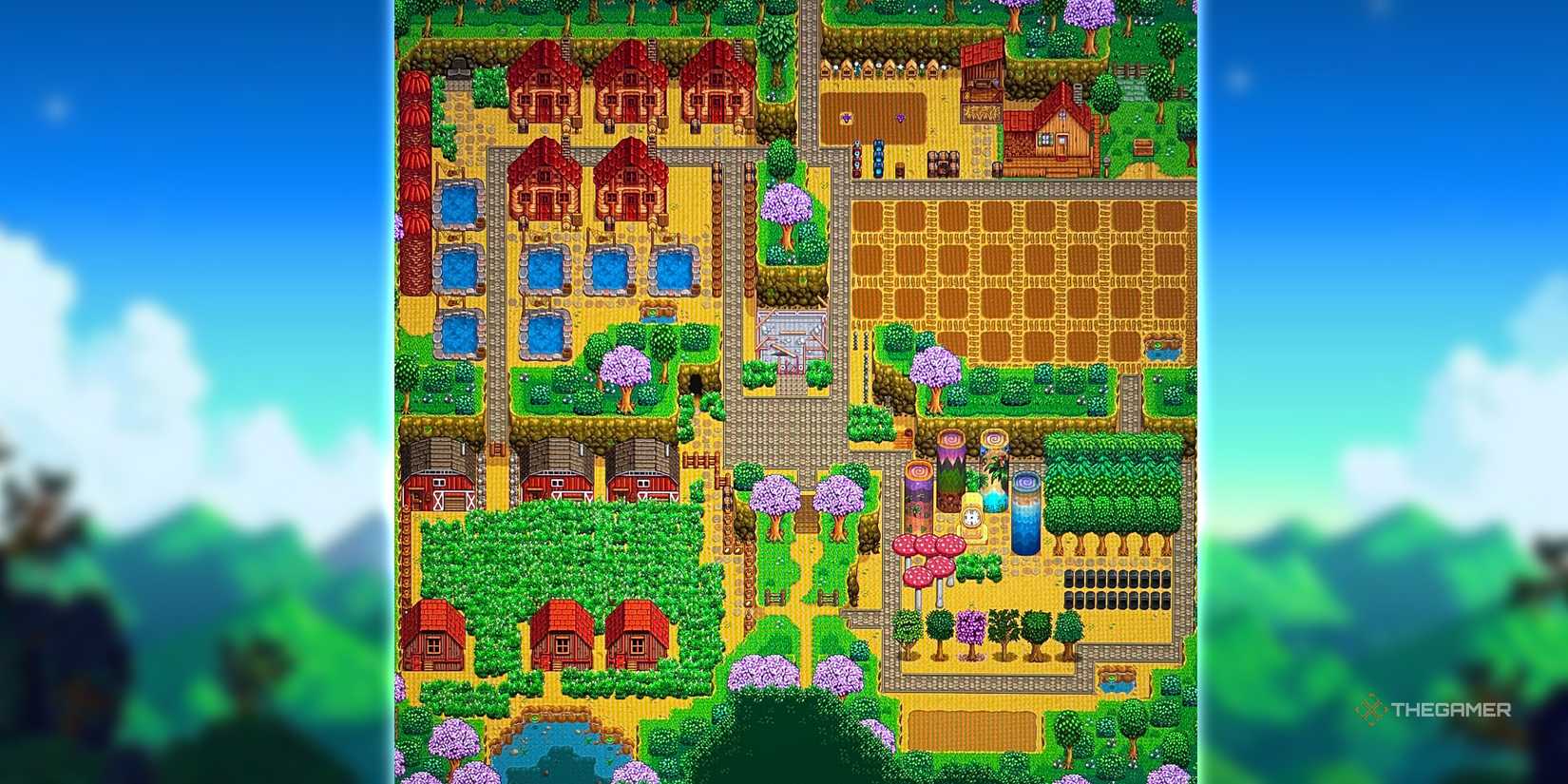 Best Four Corners Farm Layouts For Inspiration In Stardew Valley