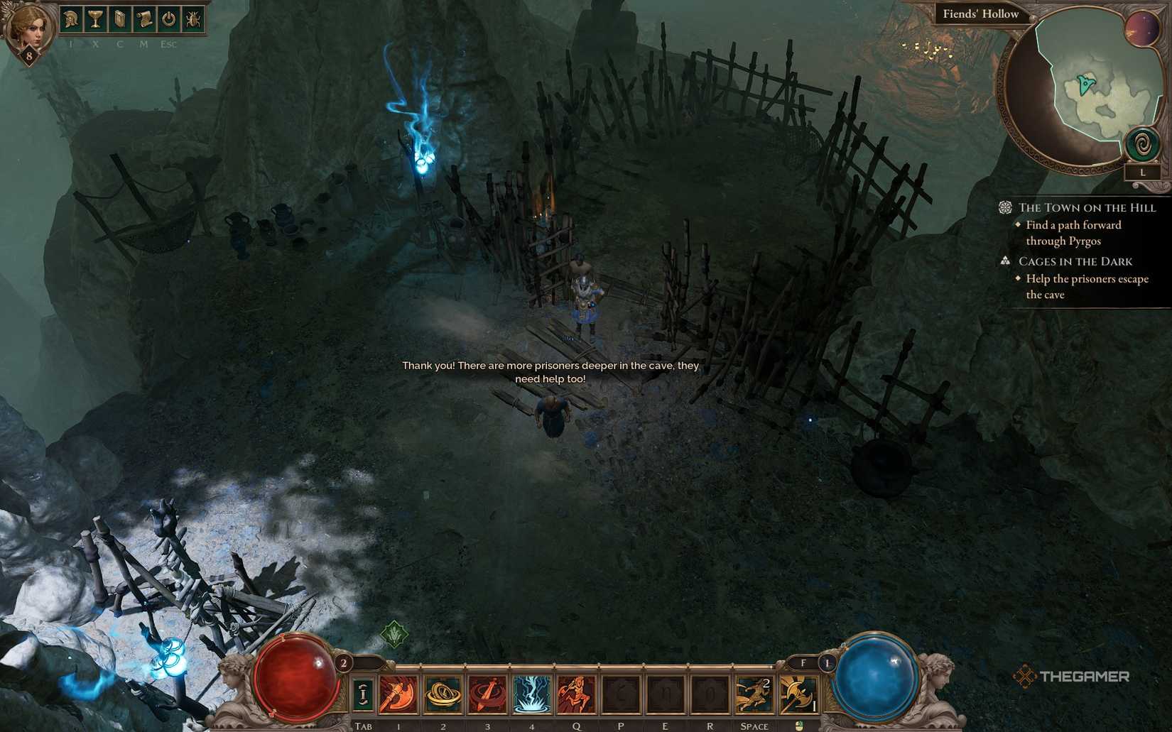 How To Solve The Fiend's Hollow Brazier Puzzle And Open The Door In ...