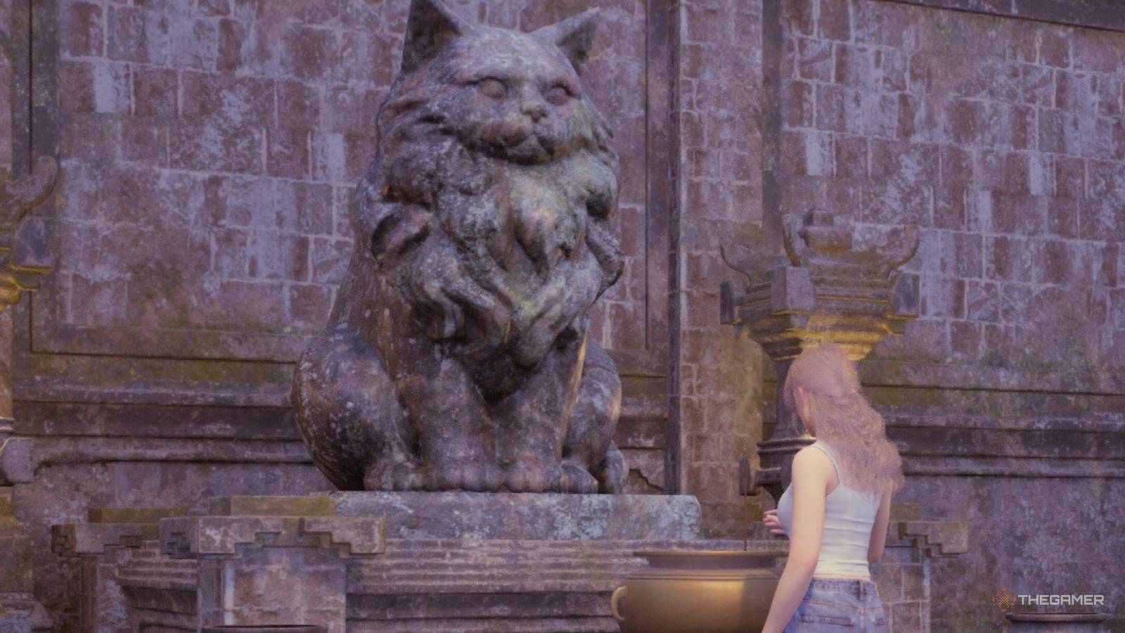 How To Pay Respect To The Guardian Cats In InZoi