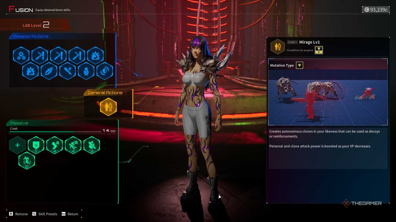 How To Learn New Skills WIth Fusion In Daemon X Machina: Titanic Scion