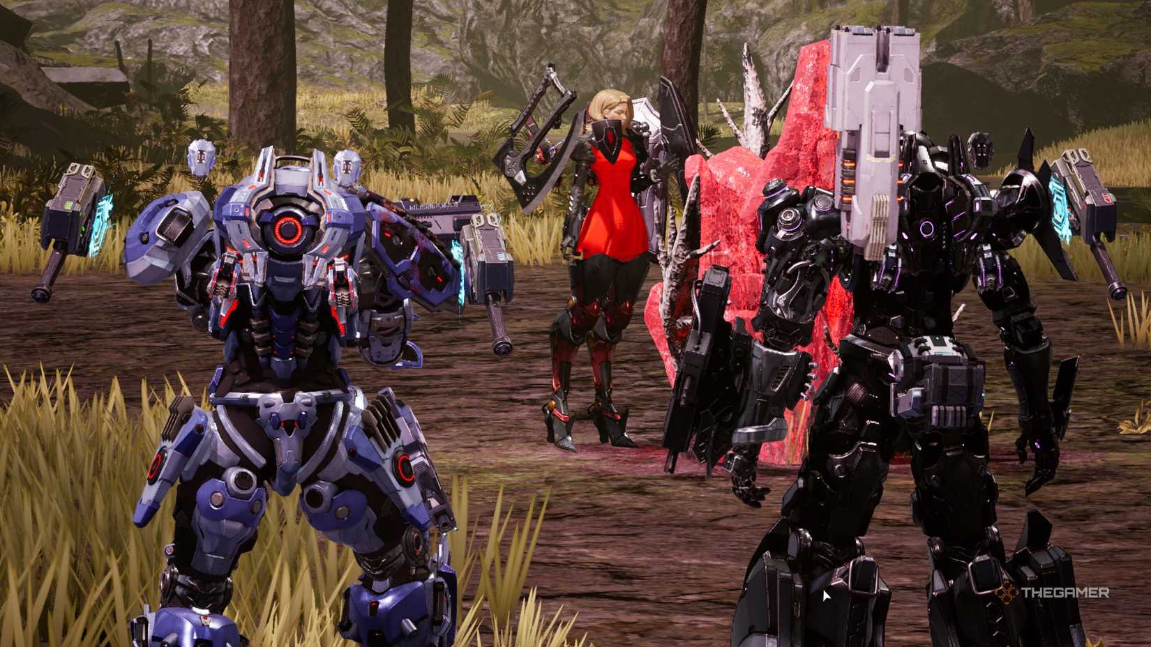 All Weapon Types In Daemon X Machina: Titanic Scion