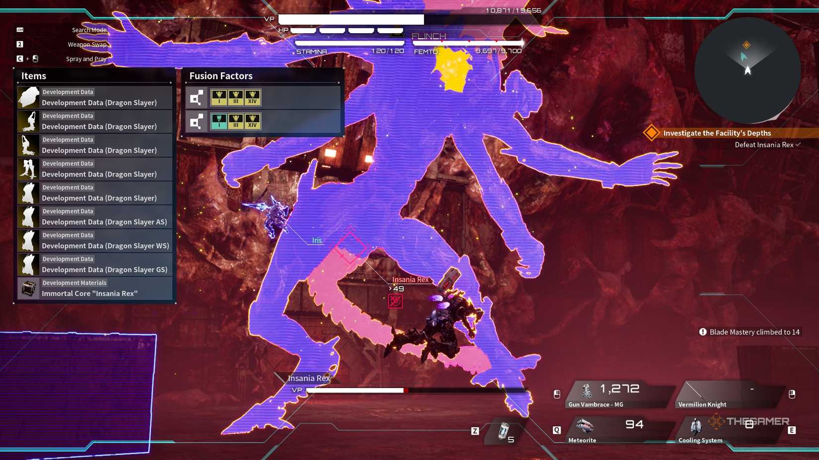 How To Beat Insania Rex In Daemon X Machina: Titanic Scion