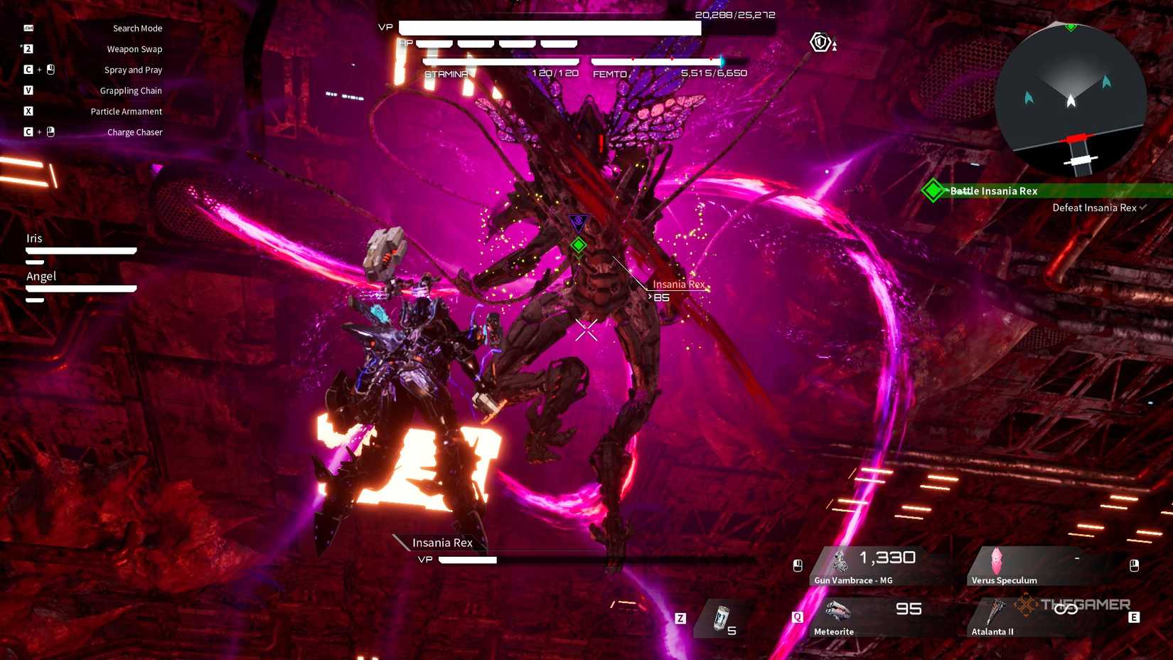 How To Beat Insania Rex In Daemon X Machina: Titanic Scion