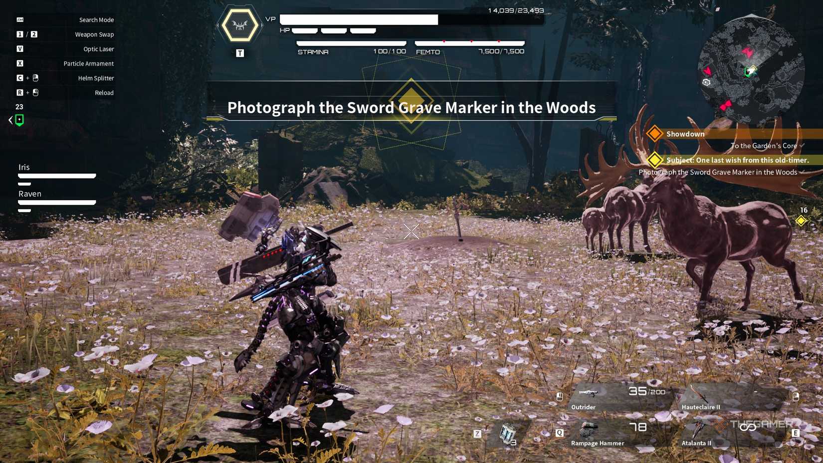 Where To Find The Sword Grave In Daemon X Machina: Titanic Scion