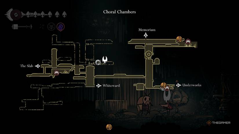 How To Deliver The Courier Rasher In Hollow Knight: Silksong.