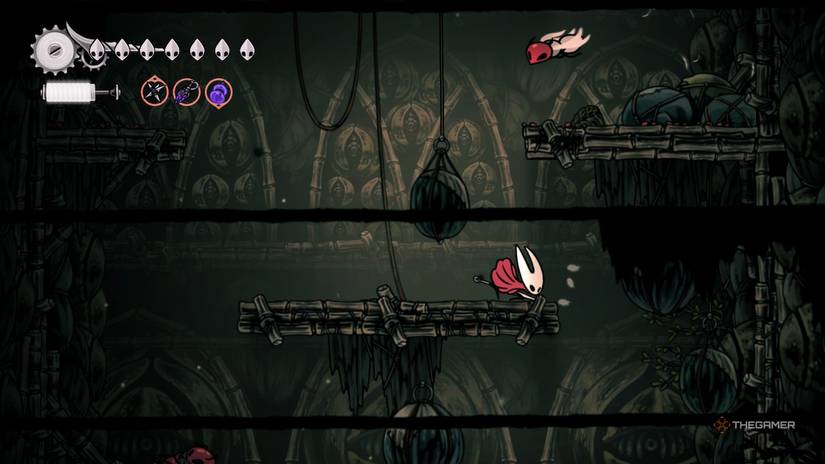 How To Deliver The Courier Rasher In Hollow Knight: Silksong.