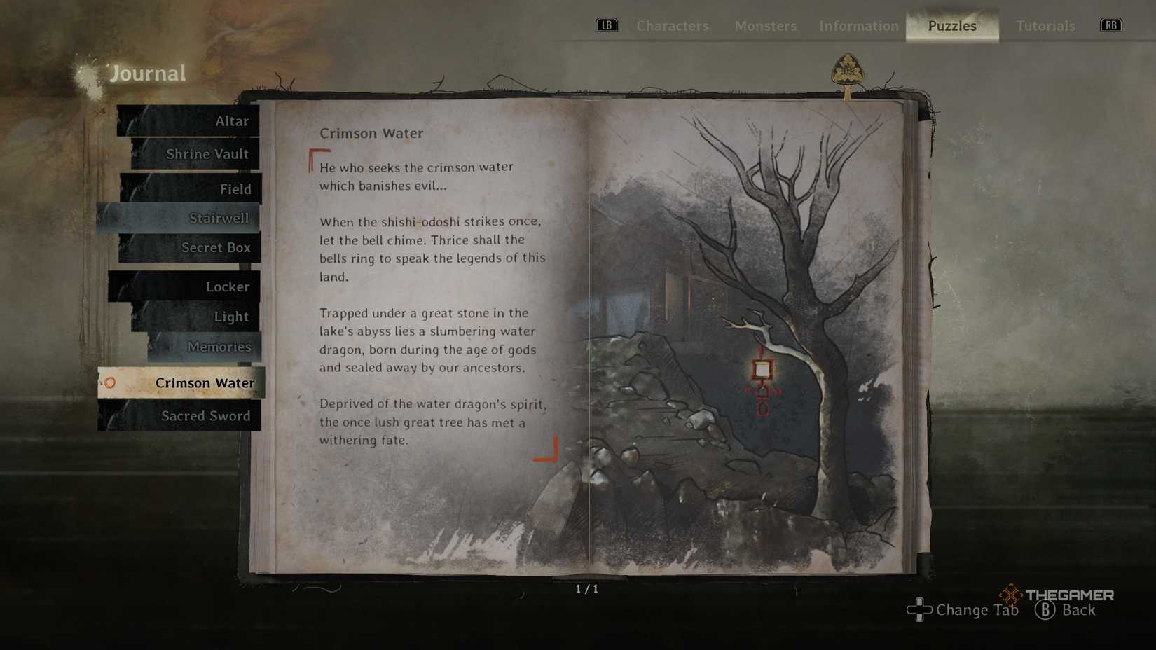 How To Complete The Crimson Waters Puzzle In Silent Hill f