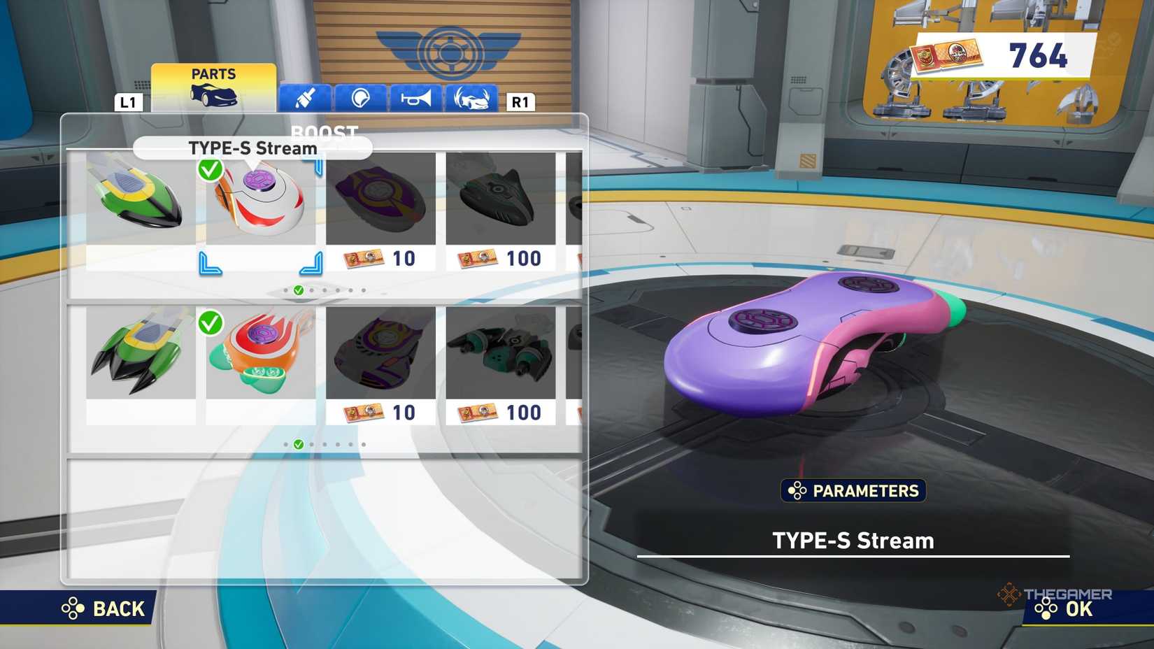All Machine Parts And Which Stats They Change In Sonic Racing: CrossWorlds