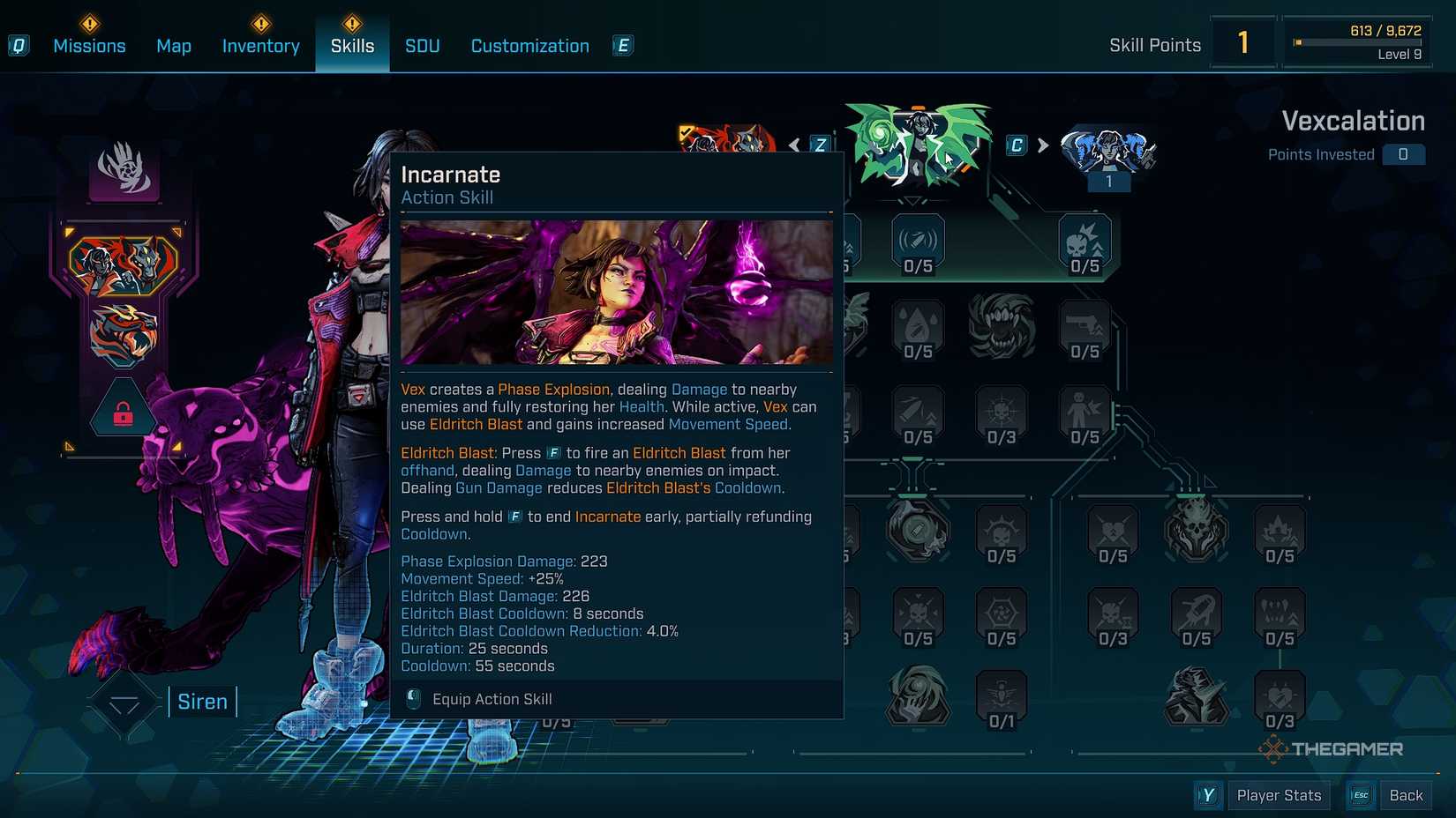 borderlands lilith skill tree