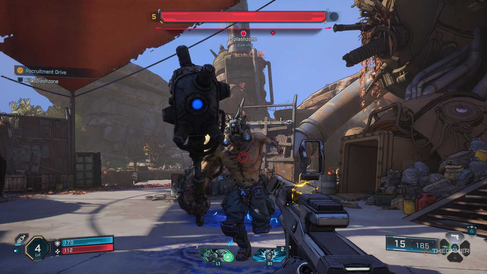 borderlands 2 claptrap stuck on elevator