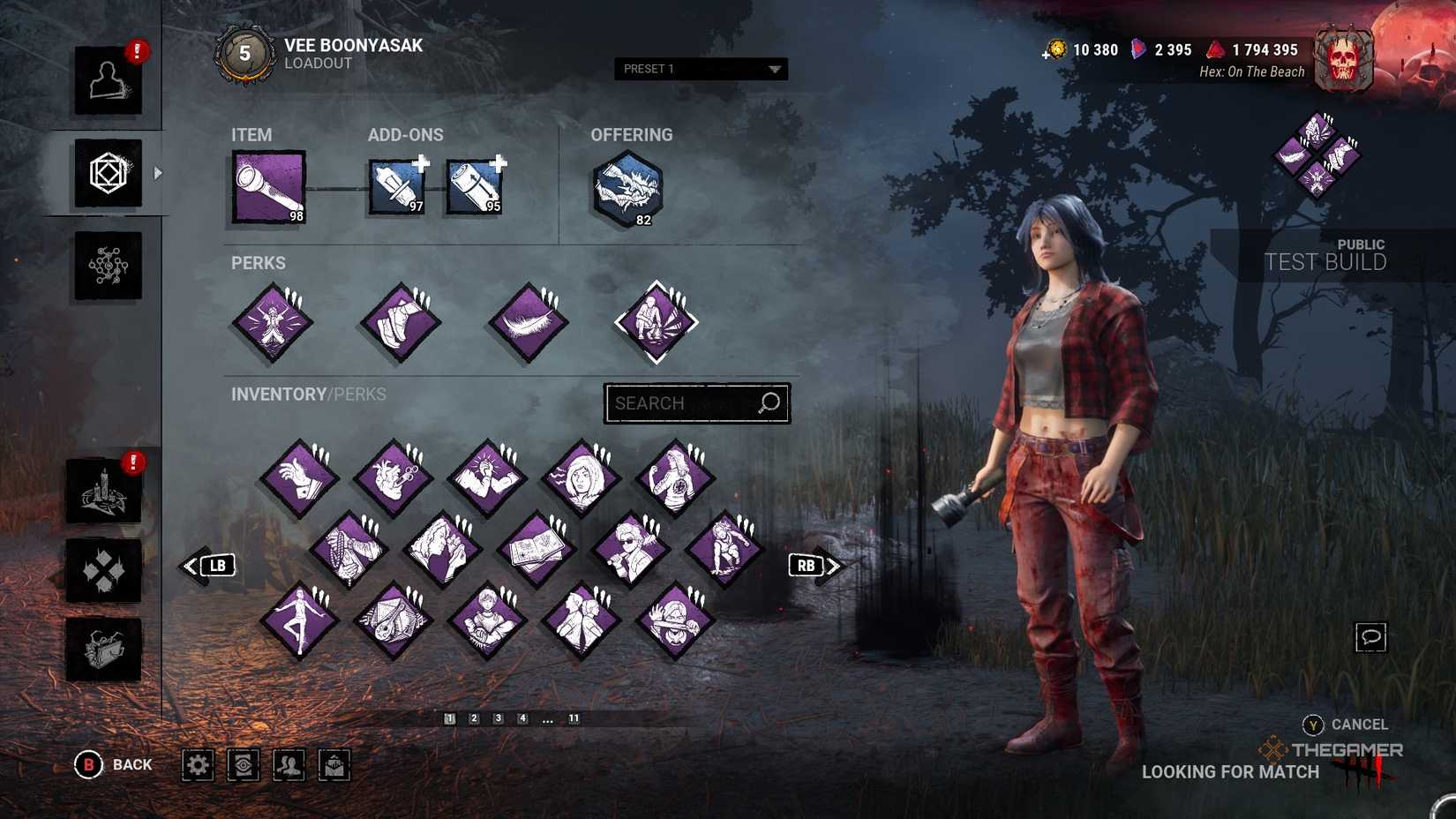 Meilleur avantage pour Vee Boonyasak à Dead by Daylight - Gamingdeputy ...