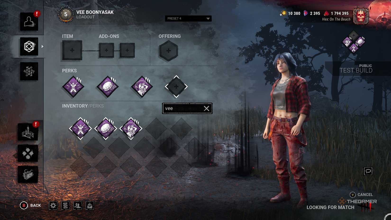 Best Perk Builds For Vee Boonyasak In Dead By Daylight