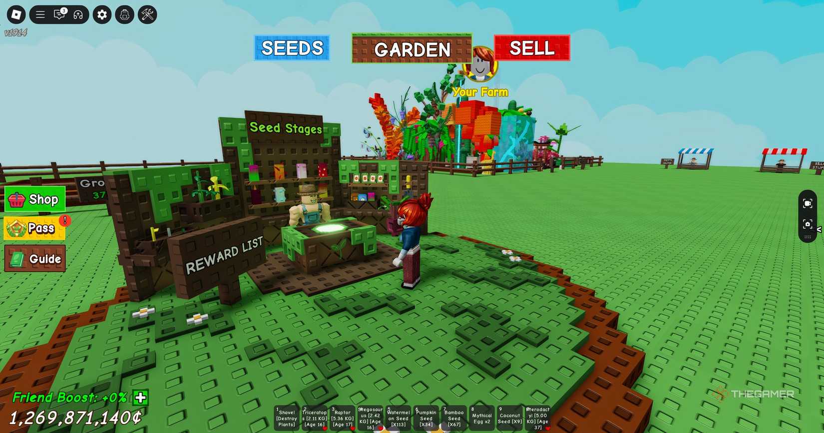 How To Evolve Evo Crops And All Seed Stages Event Rewards In Grow A Garden