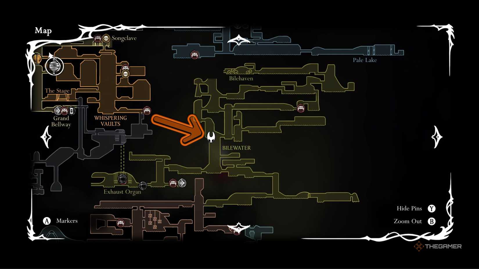 Where To Find Shakra In Bilewater In Silksong