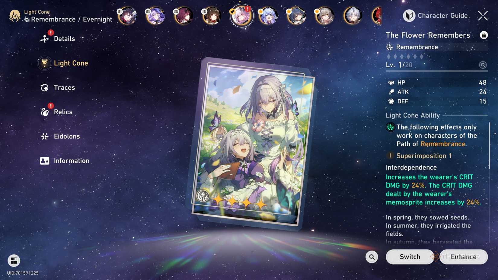 The Best Builds, Light Cones, And Relics For Evernight In Honkai: Star Rail