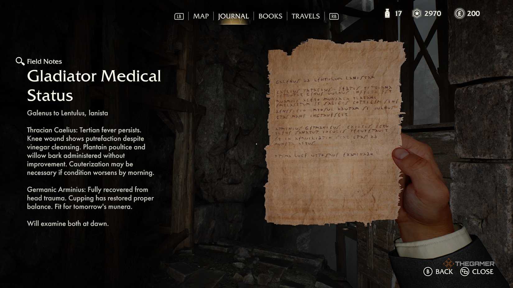 Where To Find All Journal Notes In Rome In Indiana Jones And The Great ...