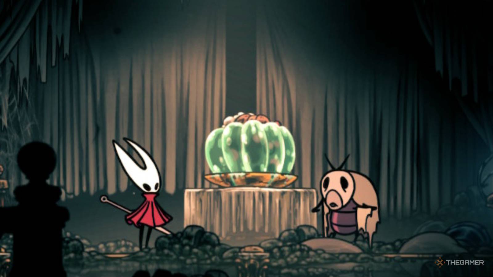 How To Deliver The Courier Rasher In Hollow Knight: Silksong.