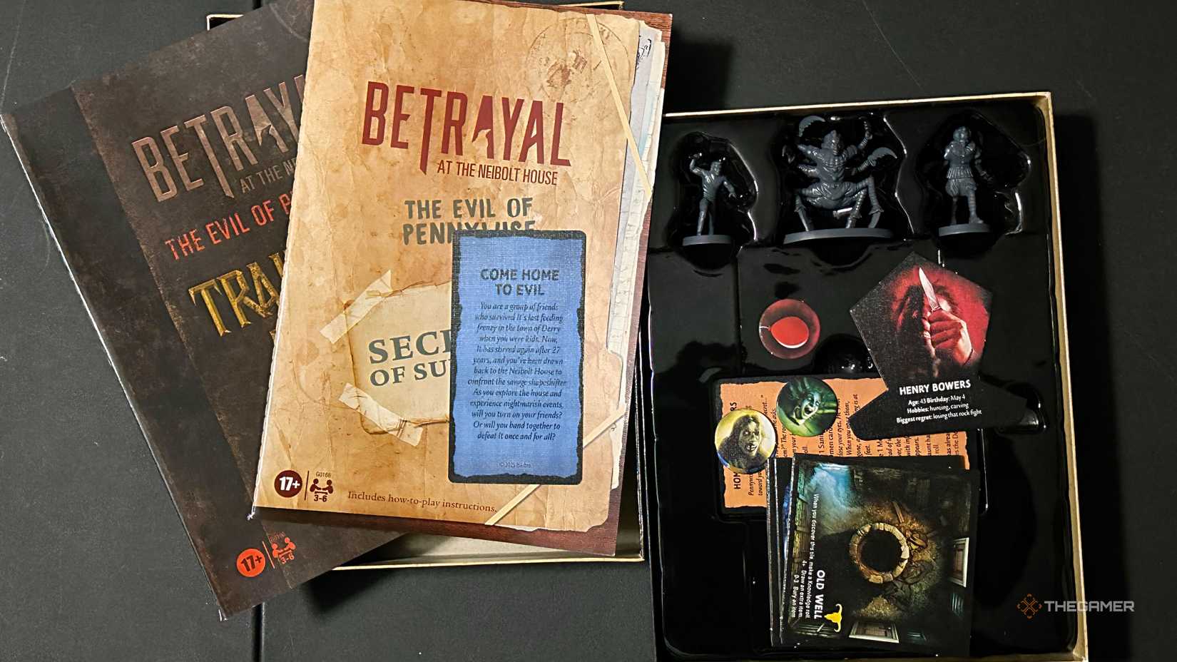 Betrayal At House On The Hill Meets IT Chapter Two In A Great Expansion