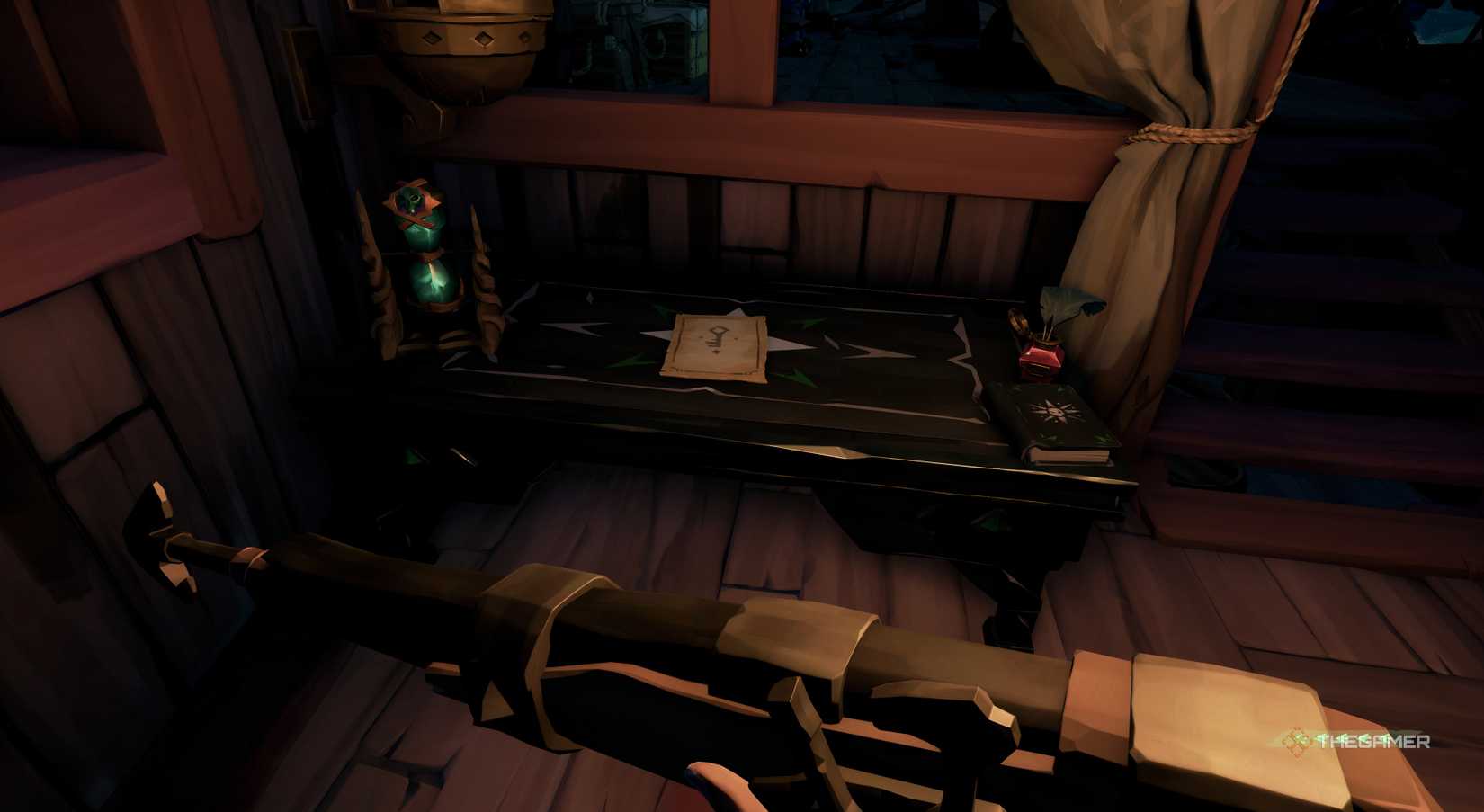How To Get The Obsidian Captain's Logbook And Table Twitch Drops In Sea Of Thieves