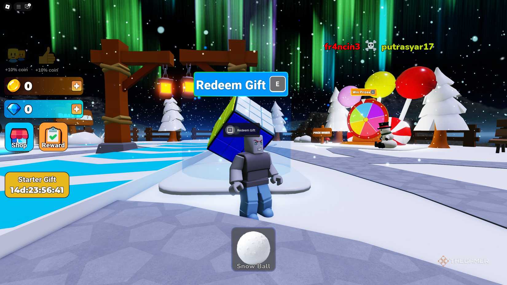 snow simulator codes