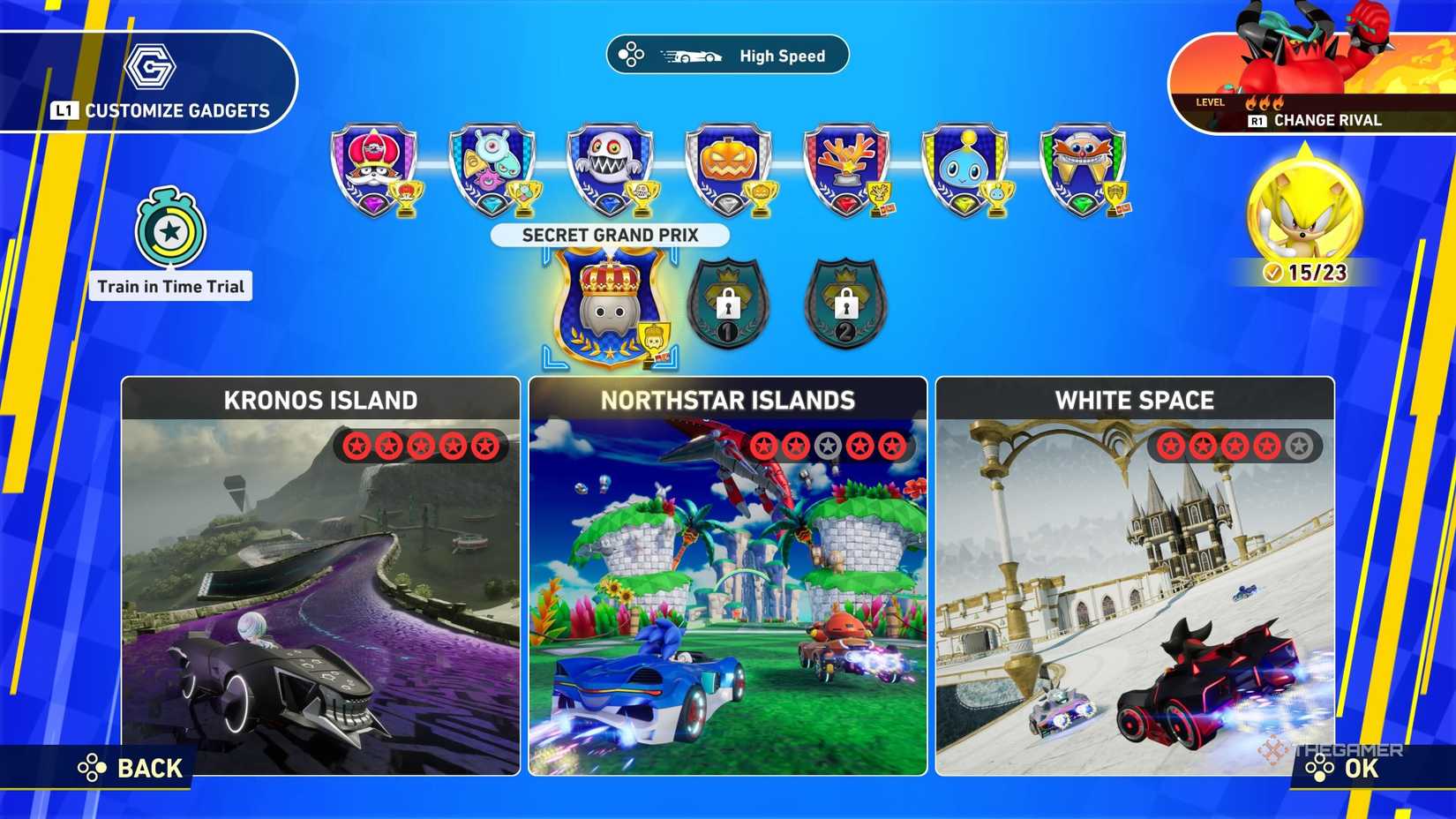 Comment débloquer et gagner le Grand Prix secret dans Sonic Racing ...