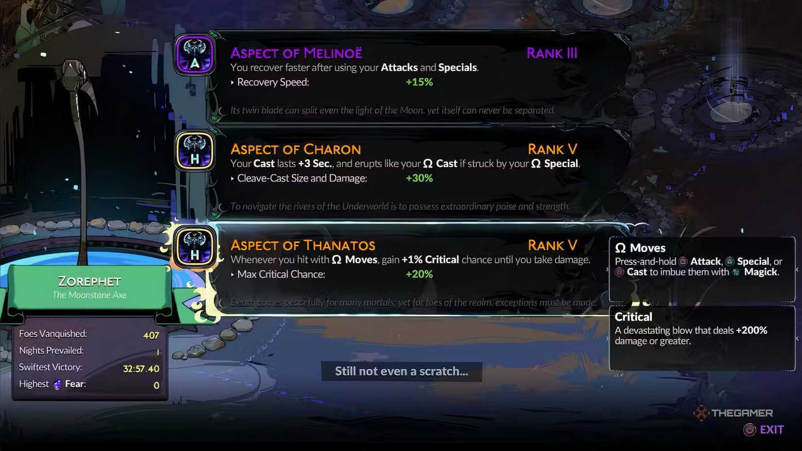 All Weapons, Weapon Aspects, And Upgrades In Hades 2