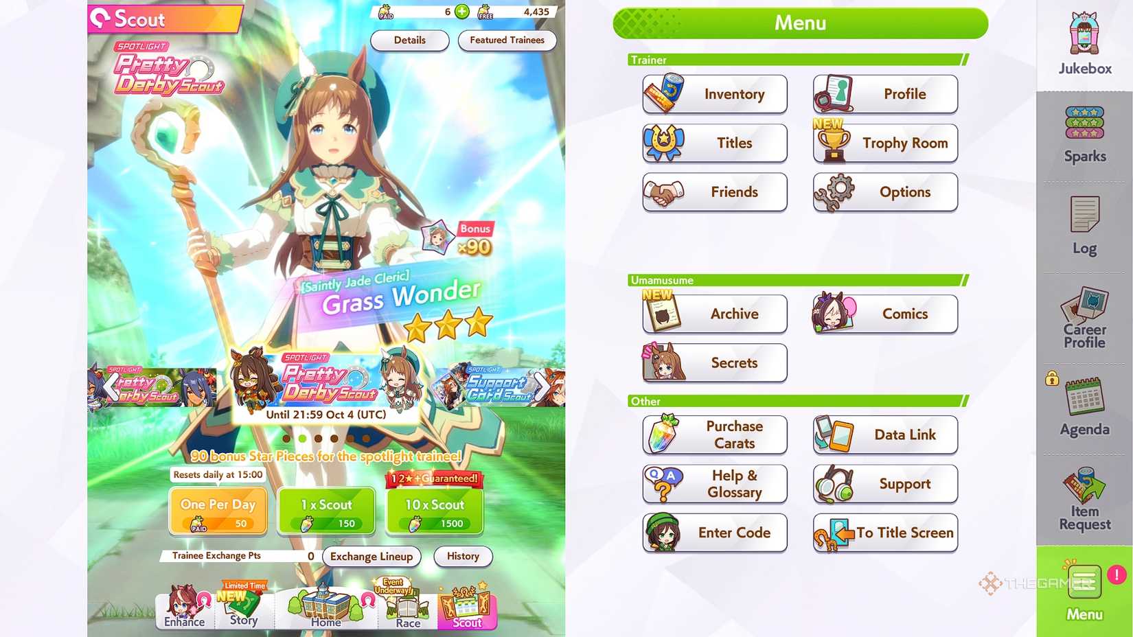 Best Skills, Stats, And Support Cards For Saintly Jade Cleric Grass ...