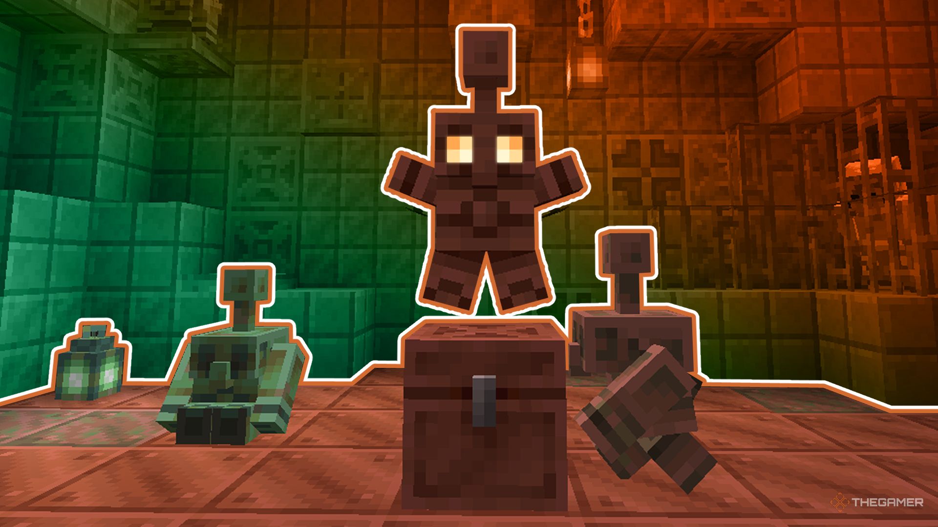 How To Use A Copper Golem In Minecraft