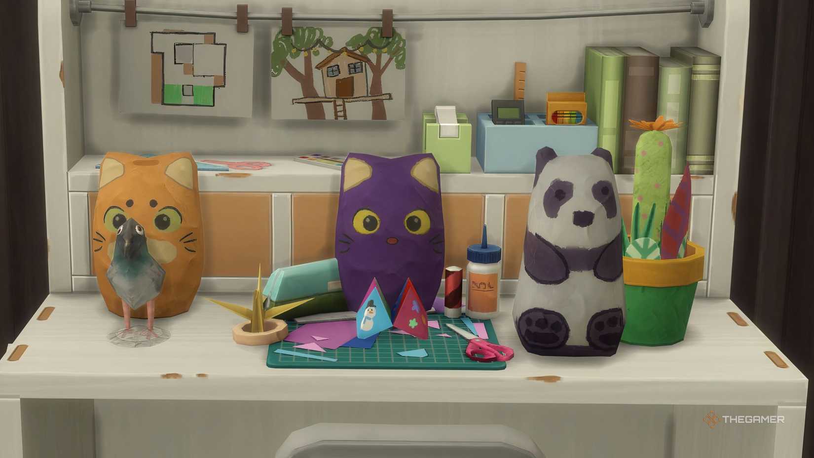 How To Complete The Papercrafting Skill In The Sims 4: Adventure Awaits