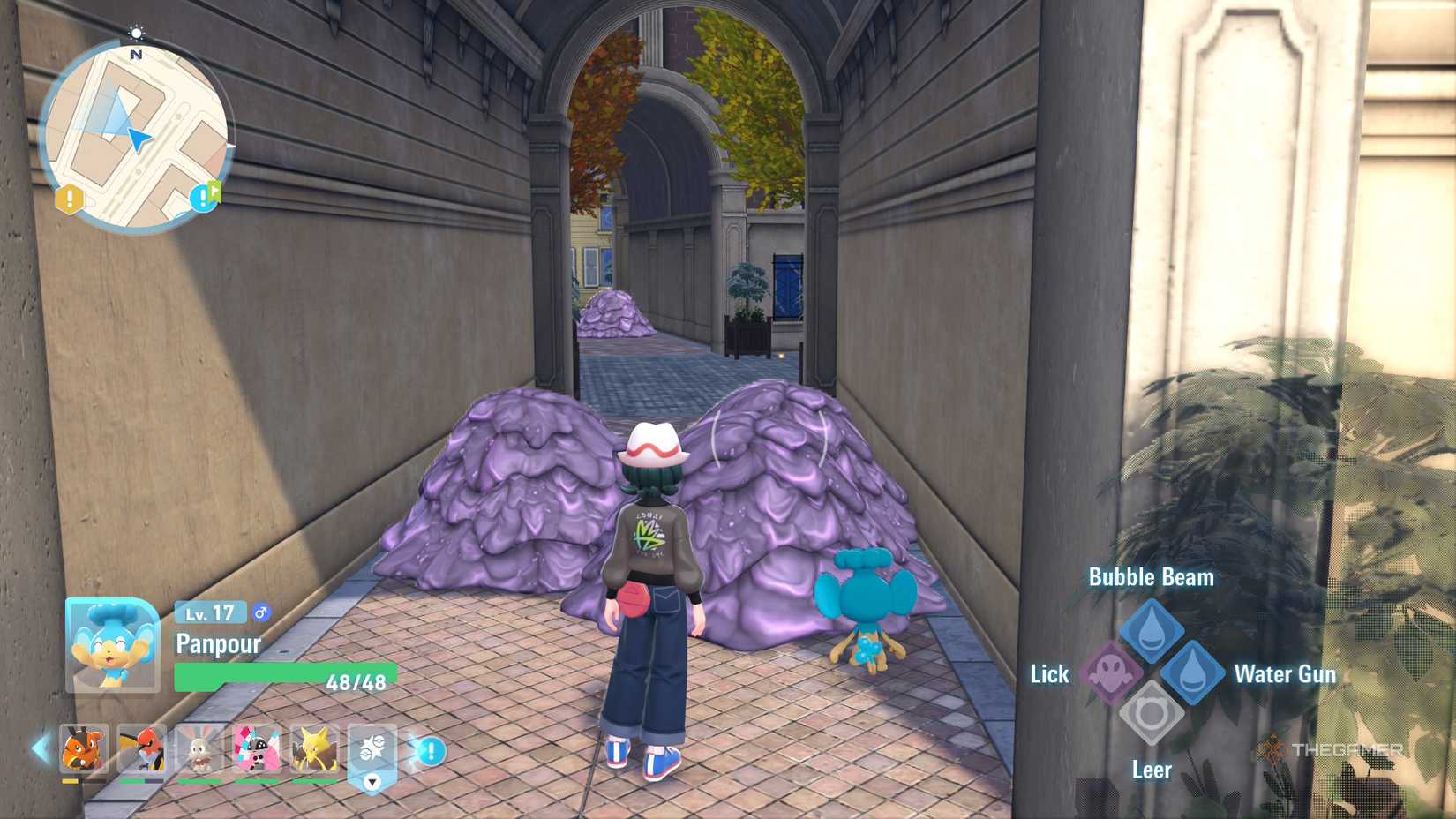 How To Deal With Brambles, Slime Piles, And Cobweb Bridges In Pokemon ...