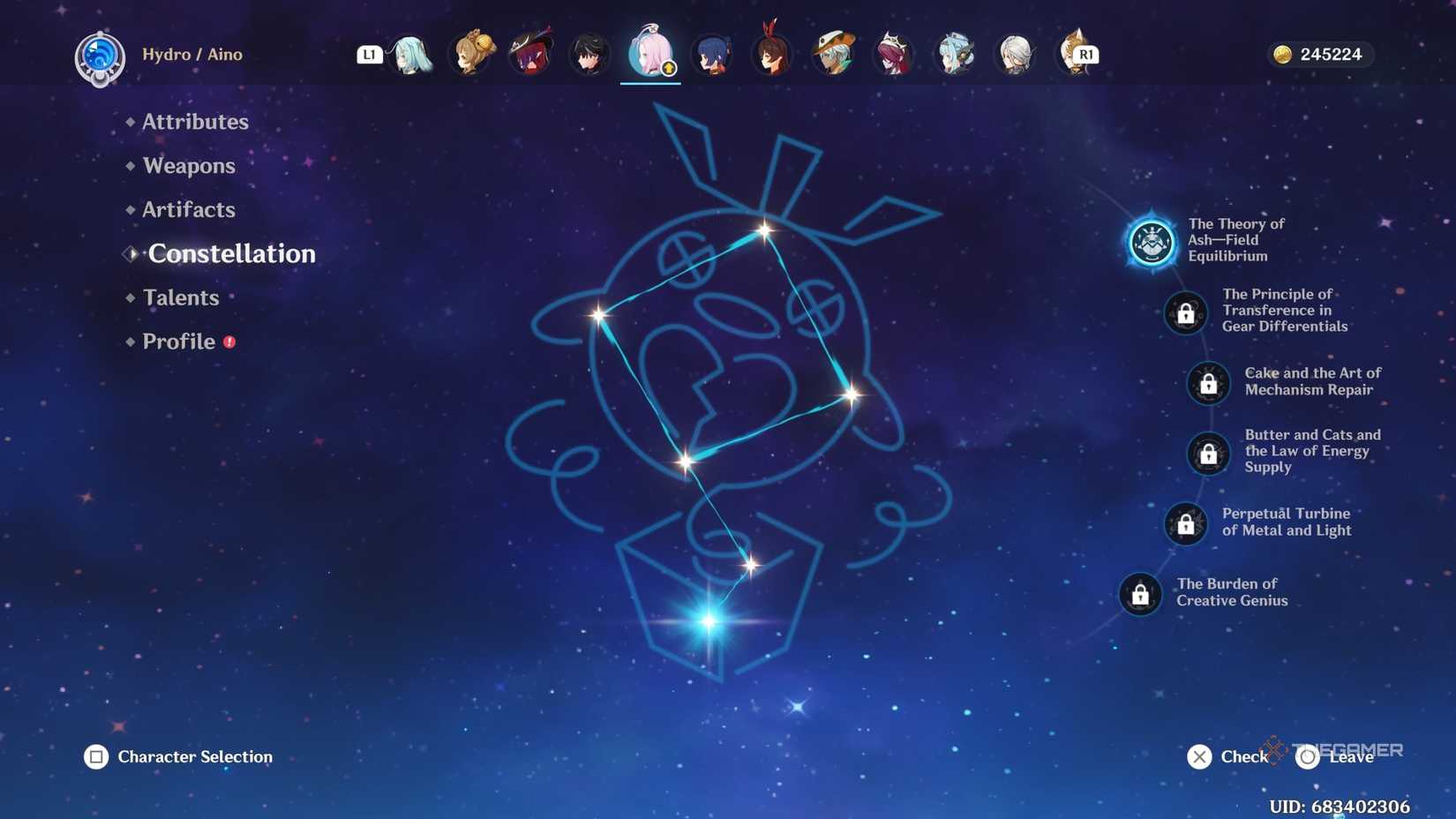 The Best Build For Aino In Genshin Impact